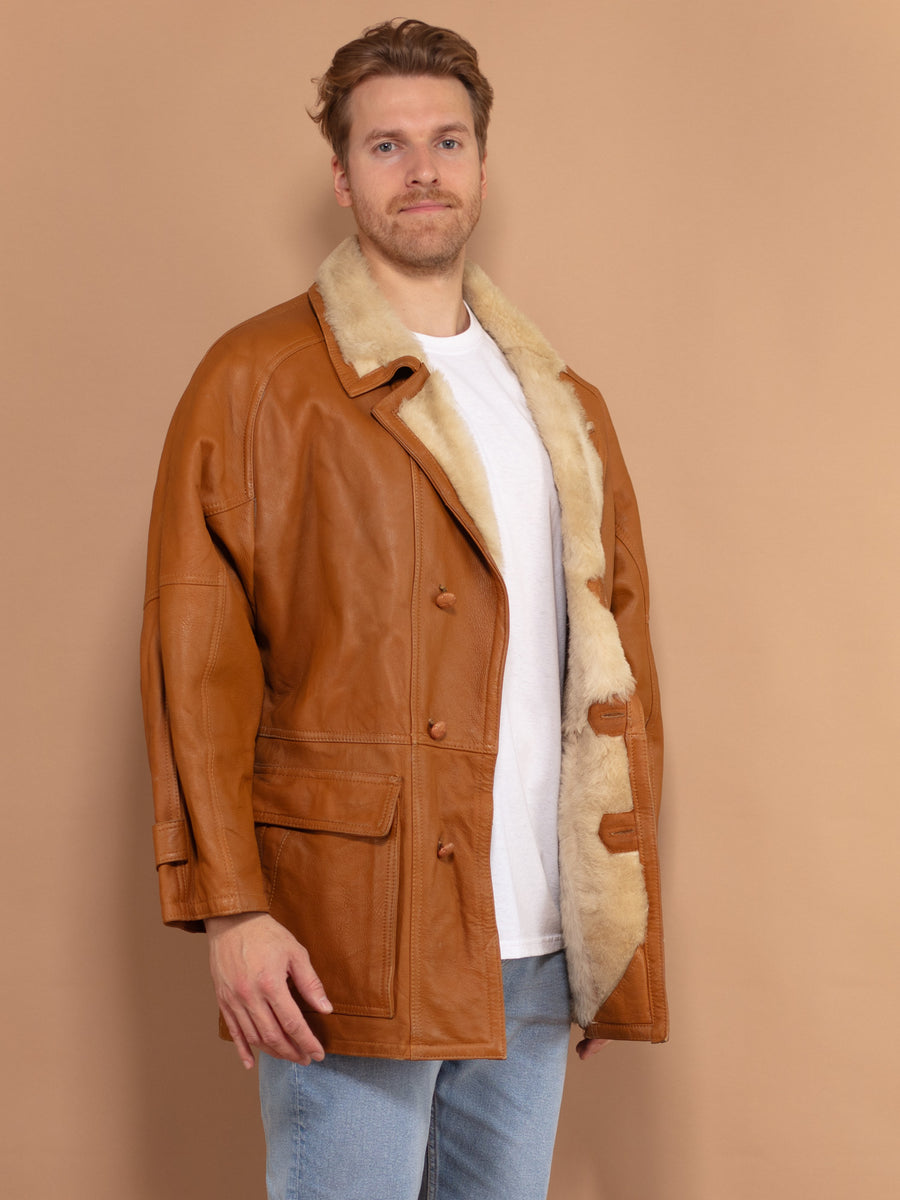 Online Vintage Store | 80's Men Sheepskin Coat | Northern Grip ...