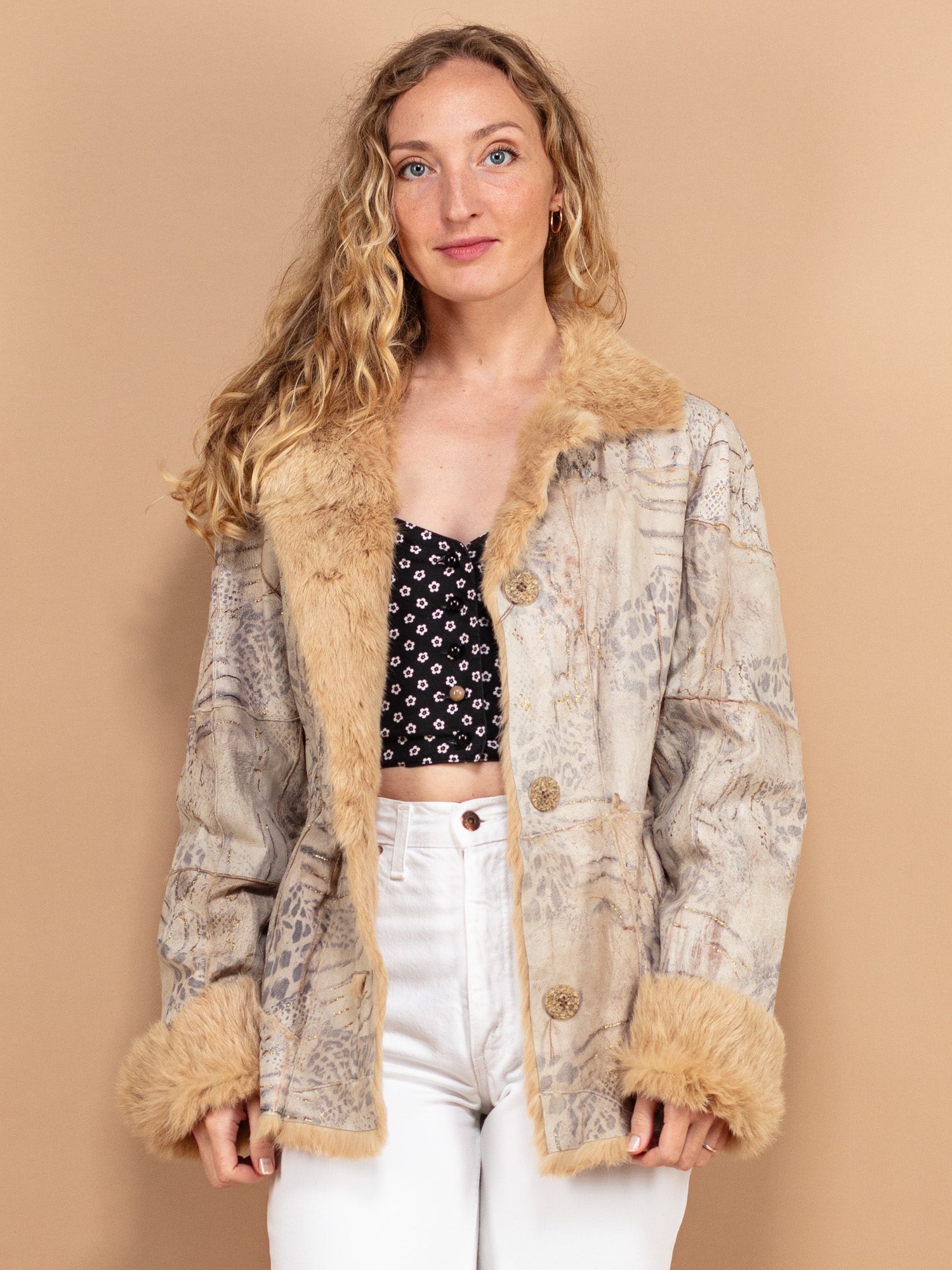 Online Vintage Store | 70's Women Reversible Fur Coat | Northern Grip ...